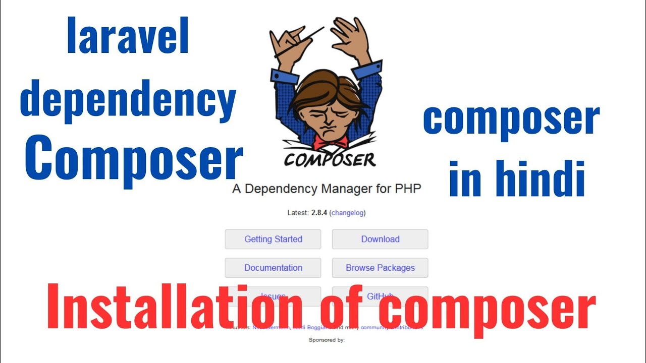 Installation of composer || composer for laravel php framwork ||what is ...
