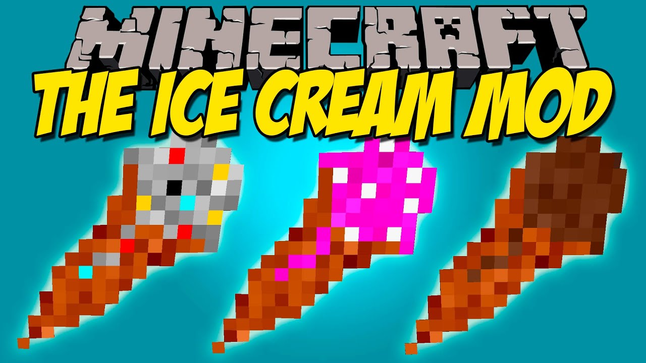 THE ICE CREAM MOD - Mucho helado en Maincra!! - Minecraft mod 1.7.2 y 1 ...
