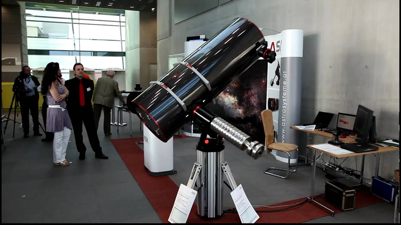 20 inch ASA Astrograph on ASA DDM 85 mount - YouTube