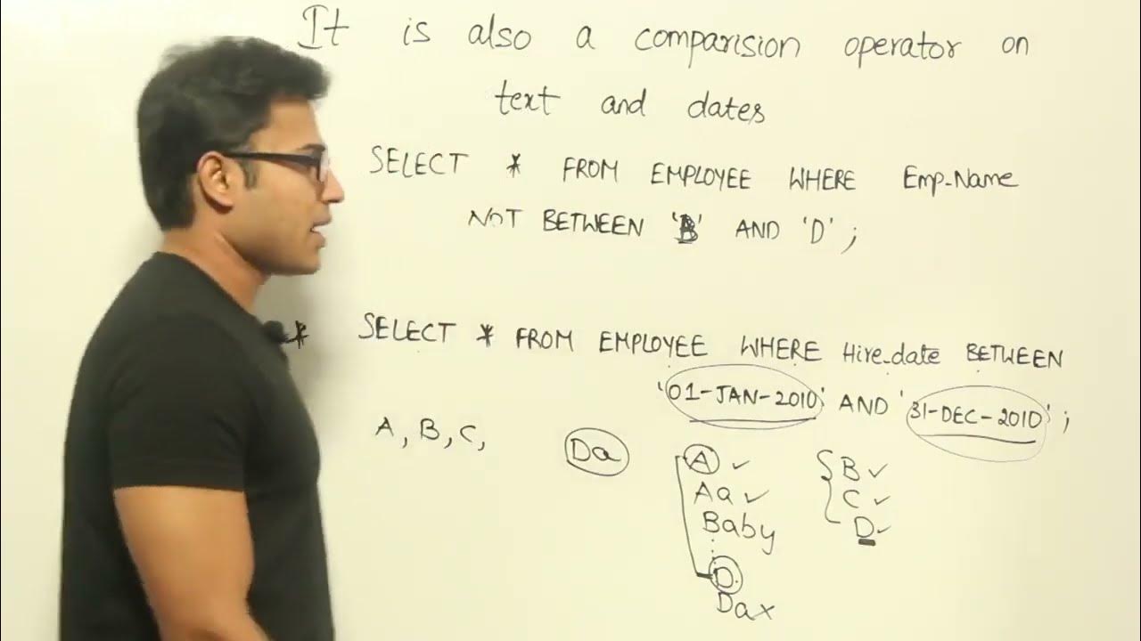 14.SQL Arithmetic and BETWEEN Operations: Performing Calculations and Range Queries - YouTube