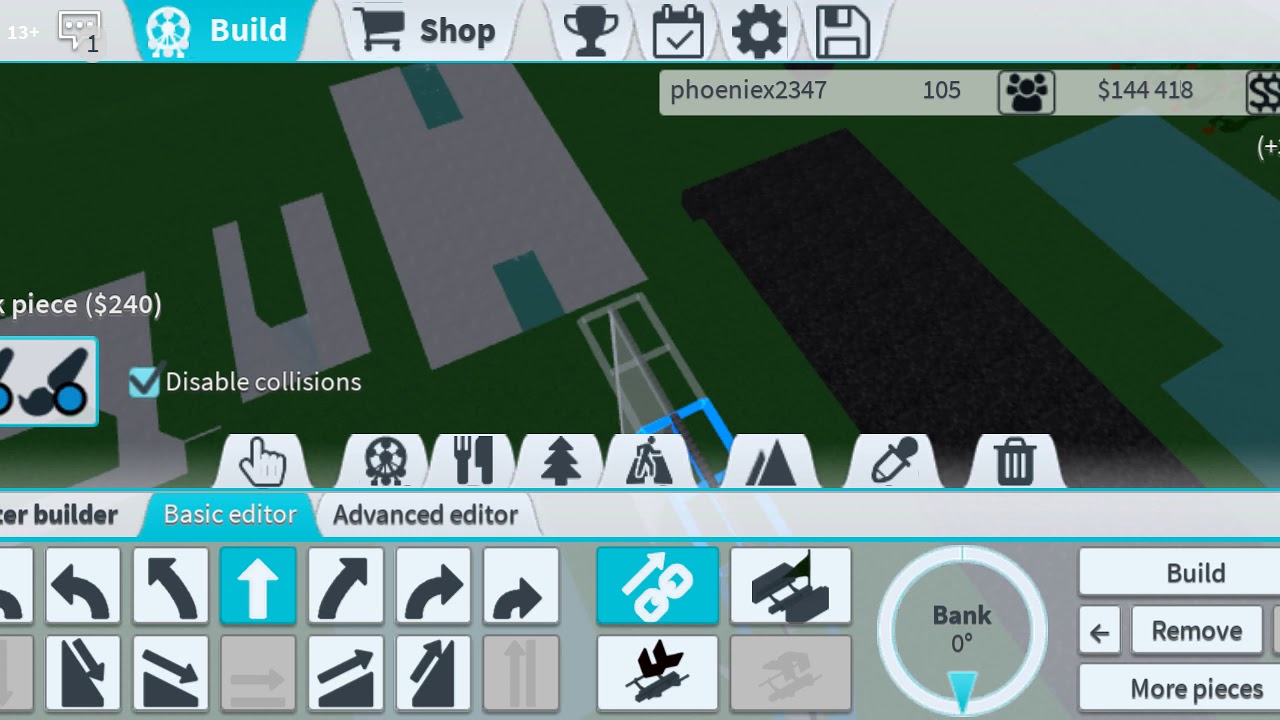 How to get spinning coaster in theme park tycoon 2 achivement (promode ...