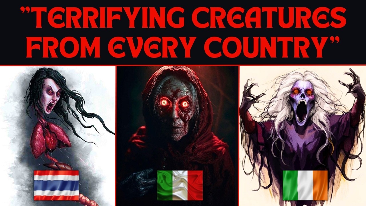 THE MOST TERRIFYING CREATURES FROM EVERY COUNTRY THAT EVEN SHOCKED THE ...