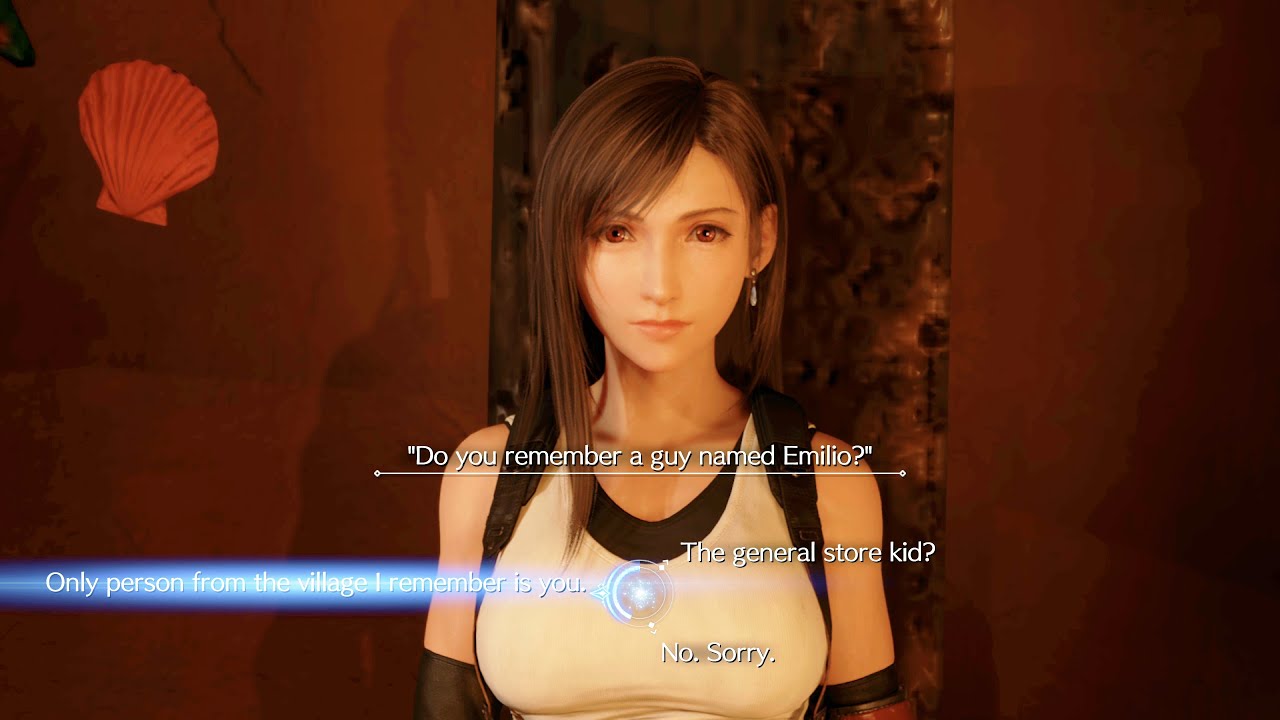 Final Fantasy 7 Rebirth - All Conversation Choices with Tifa at the Inn ...