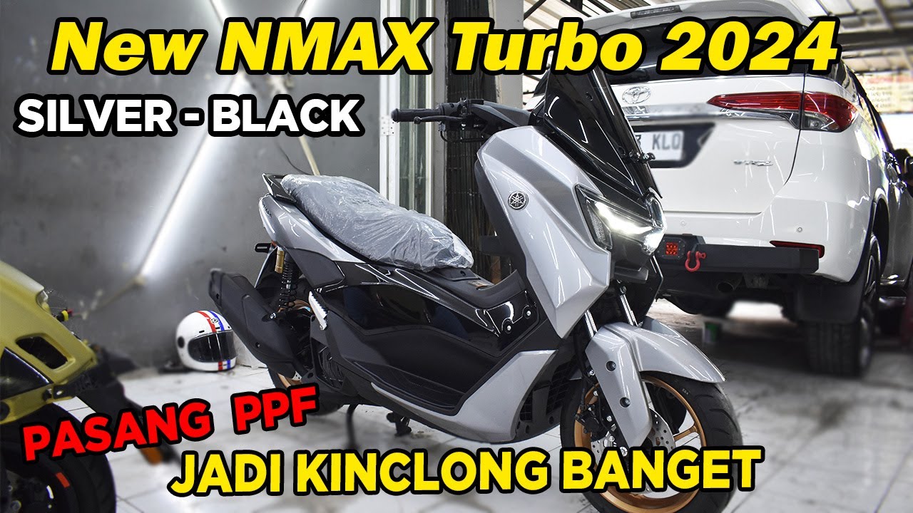 Yamaha NMAX Turbo 2024 Pasang PPF Paint Protection Film Jadi Kinclong ...