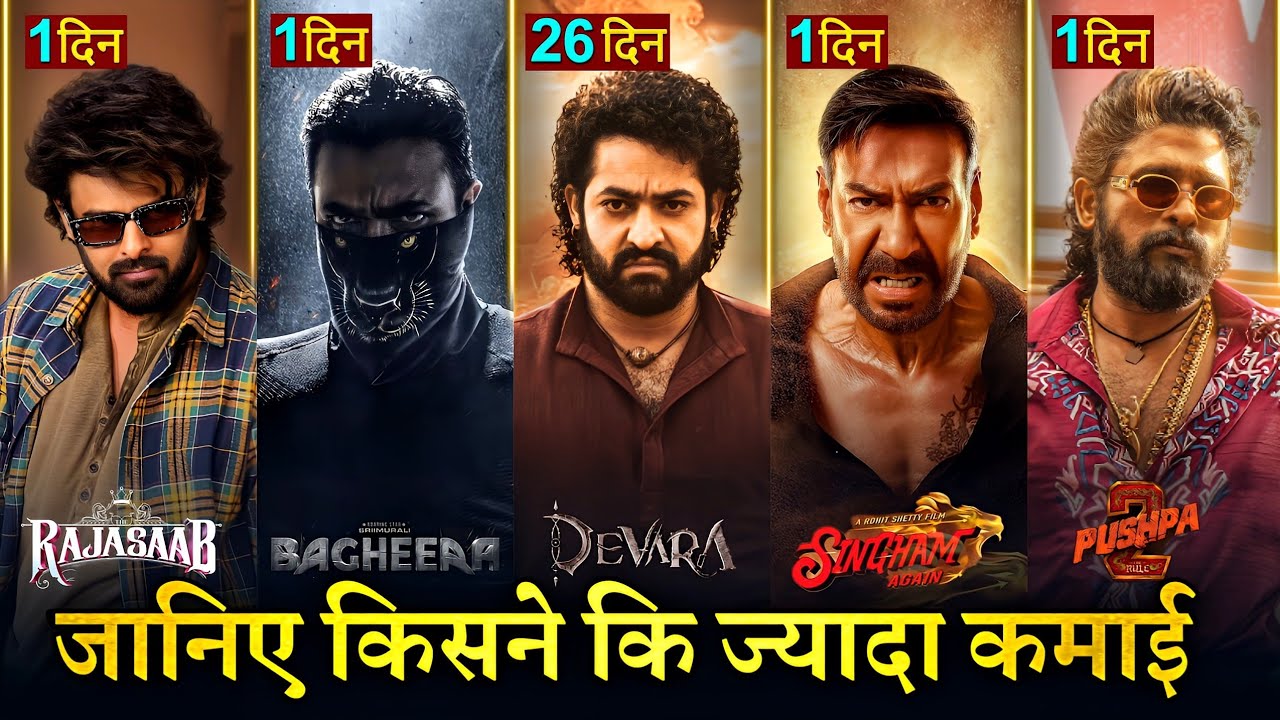 Devara Box office collection, Raja Saab, Prabhas, Pushpa2, Allu Arjun ...