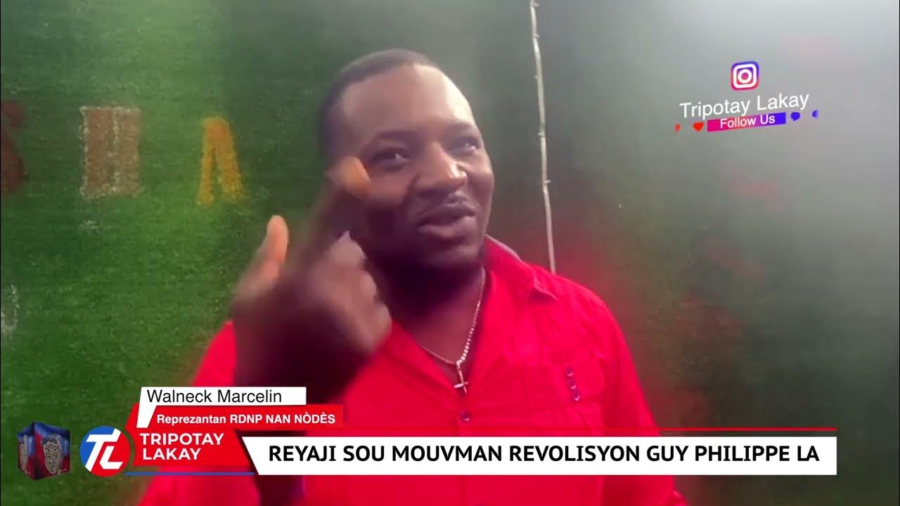 Reprezanta RDNP a nan nòdès pozisyonel sou Revolisyon Guy Philippe la ak konsèy prezidansyèl 9 ...