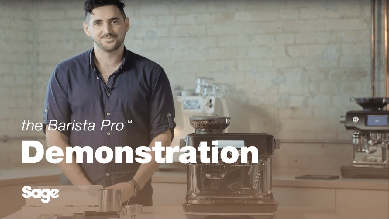 The Barista Pro™ | Unboxing the Barista Pro™ | Sage Appliances UK - YouTube