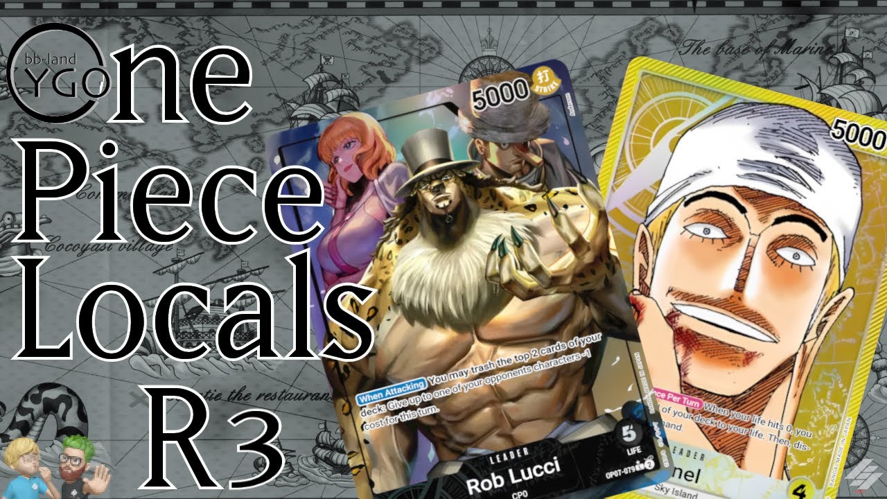 One Piece Card Game Locals Runde 3 im BB-Land - YouTube