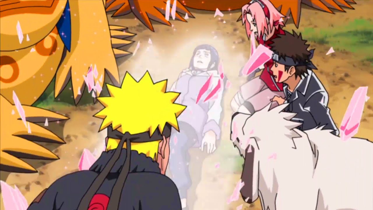 Hinata defeated a clone but was locked in a Crystal Prison by another ...