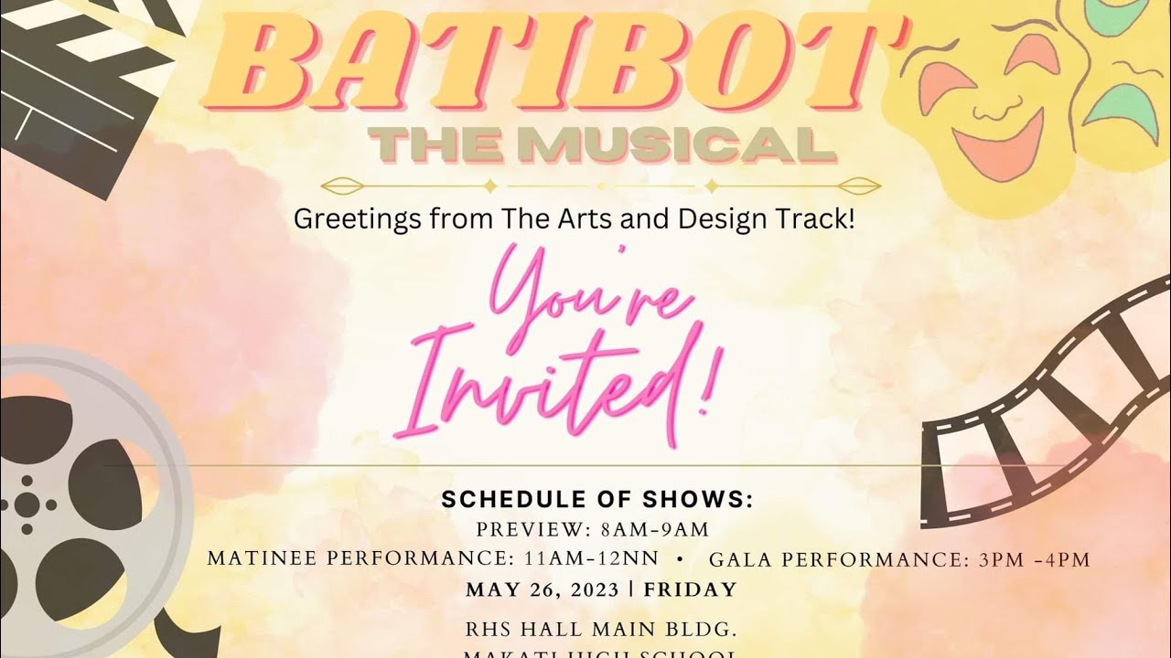 Finale and curtain call Batibot the musical - YouTube