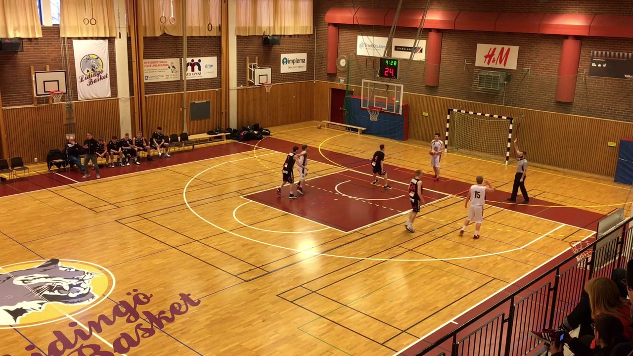 Lidingö Basket-Norrköping - YouTube