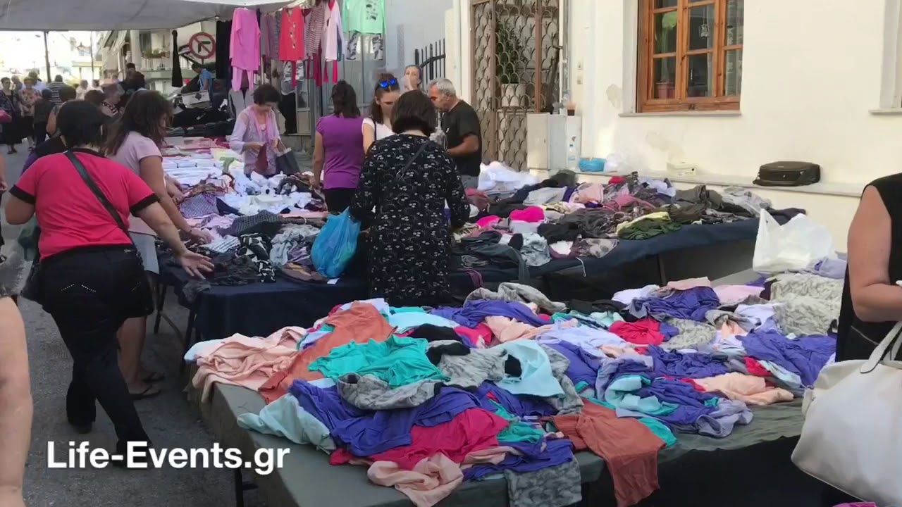 Παζάρι που θυμίζει Ανατολή στην Θεσσαλονικη - YouTube
