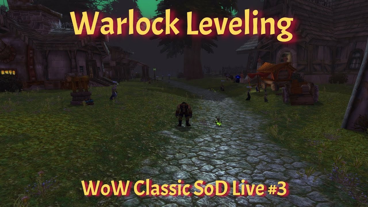 Warlock Leveling--WoW Classic Season of Discovery Live #3 - YouTube