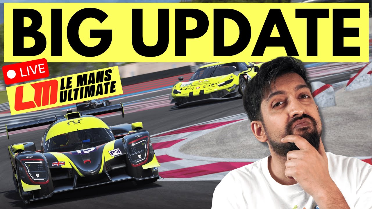Le Mans Ultimate Update LIVE - V1.2 And ELMS - YouTube