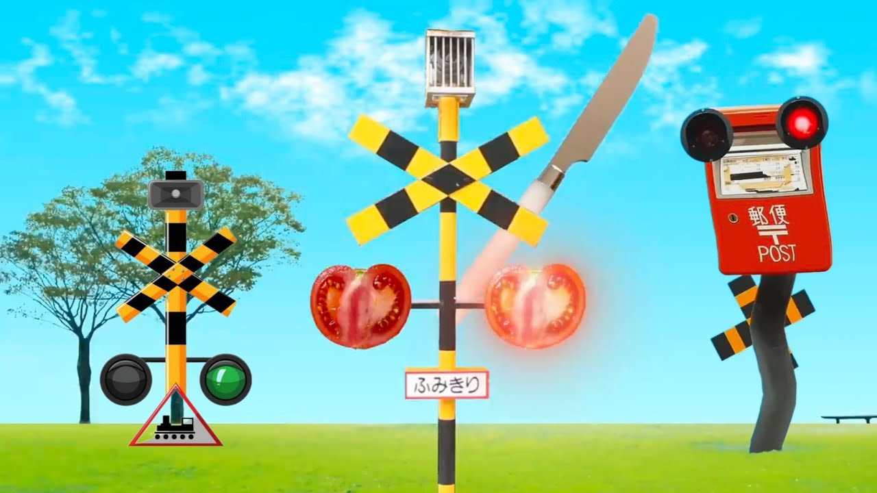 Rail road crossing railway line game Signal crossing video #crossing # ...