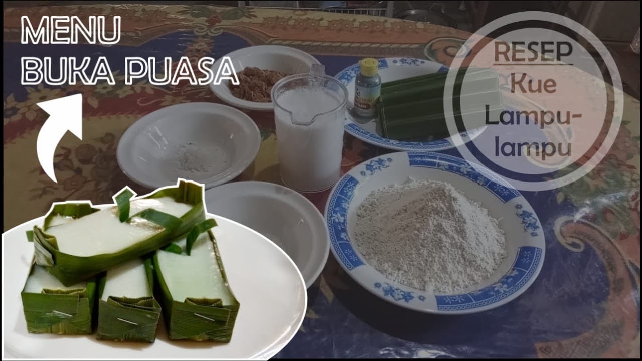 Menu Buka Puasa, Resep Kue Lampu-lampu ~ Enak dan Mudah - YouTube