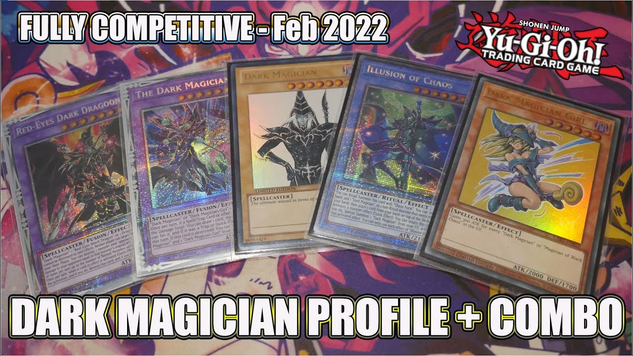 YUGIOH Competitive Dark Magician Profile + 1 card combos DM BEST DECK ...