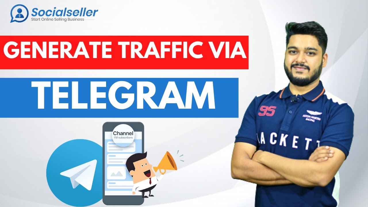 Generate Traffic On Telegram Channel - YouTube
