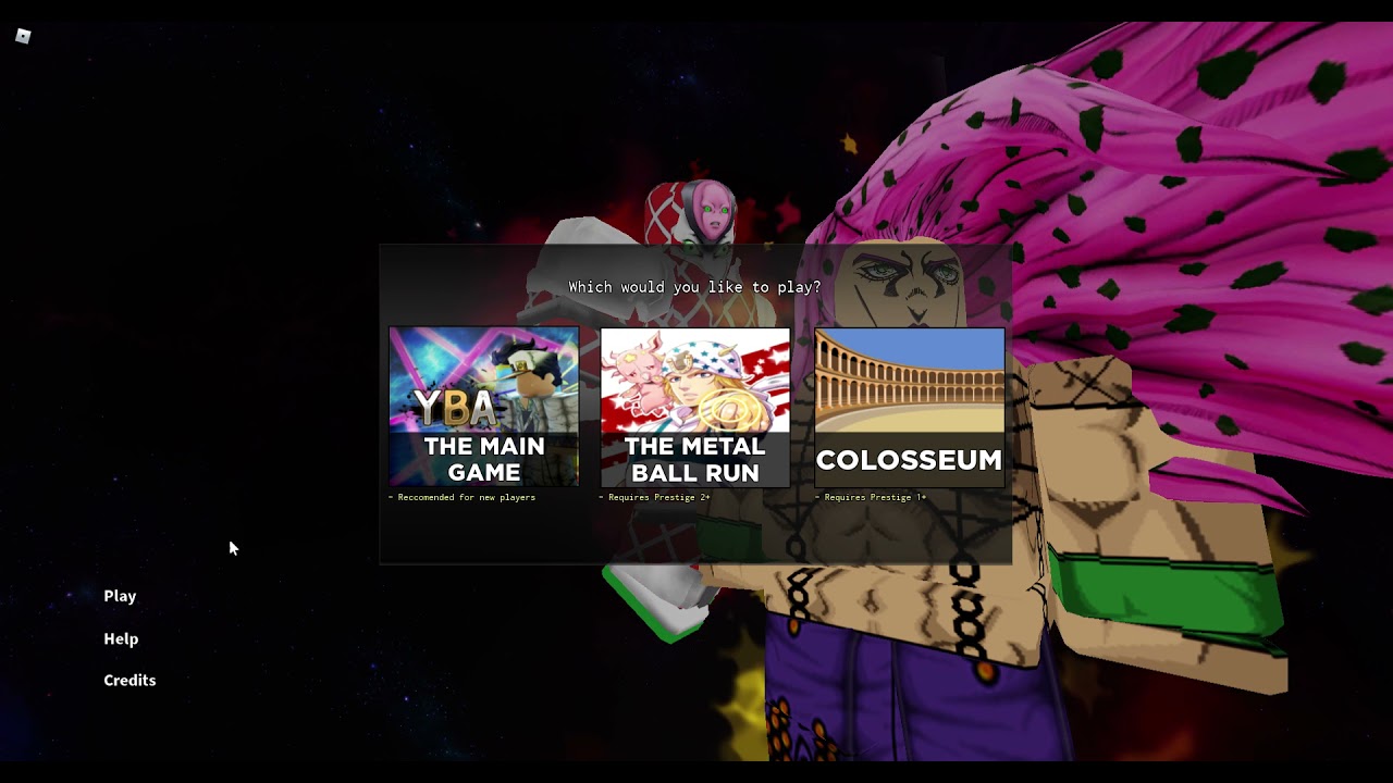 Free YBA Private Server! - YouTube