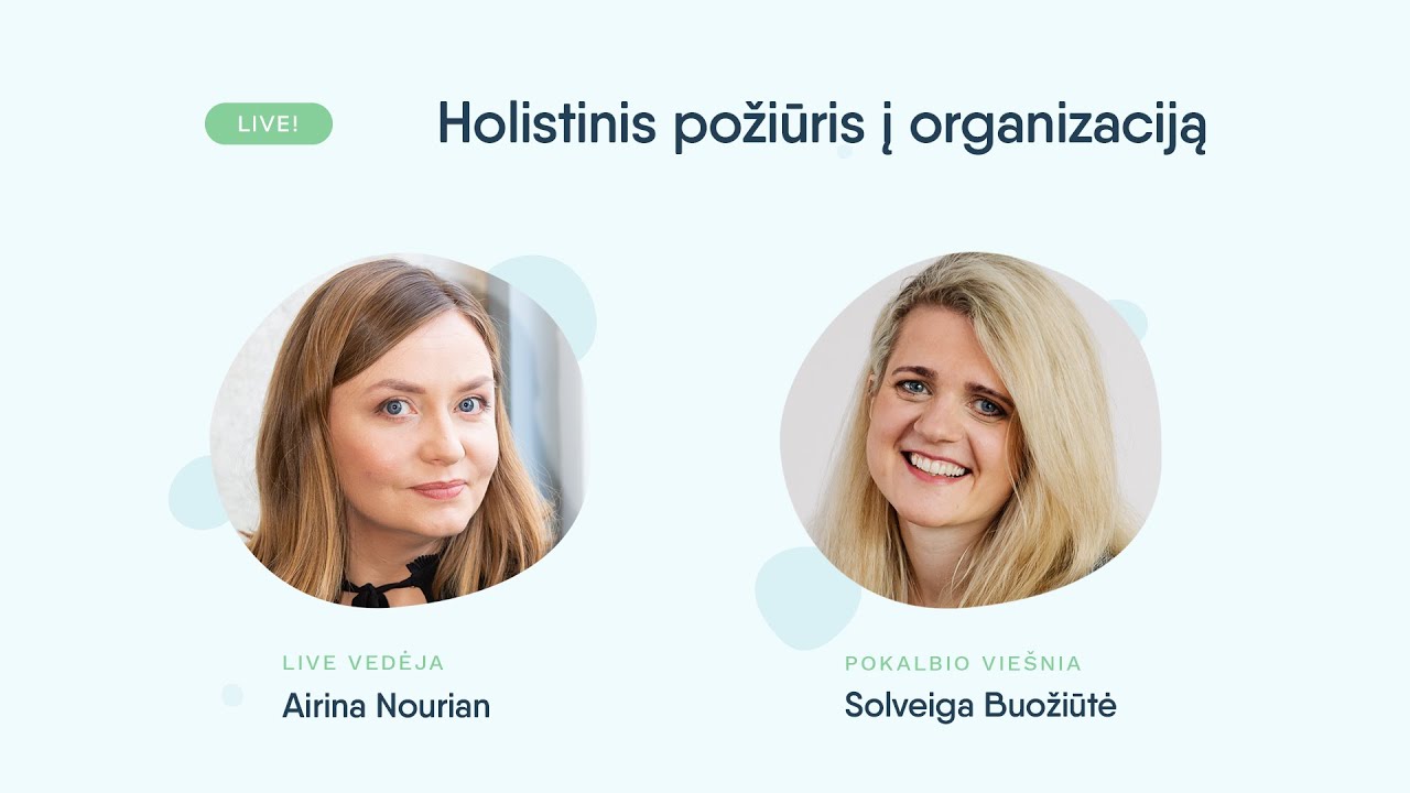 Holistinis požiūris į organizaciją - YouTube