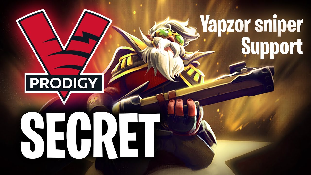 SECRET vs VP Prodigy — YAPZOR SNIPER SUPPORT WITH AGH 1ST ITEM EZ RANGE ...