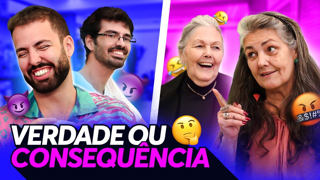 VERDADE OU CONSEQUÊNCIA: MÃES E FILHOS - YouTube