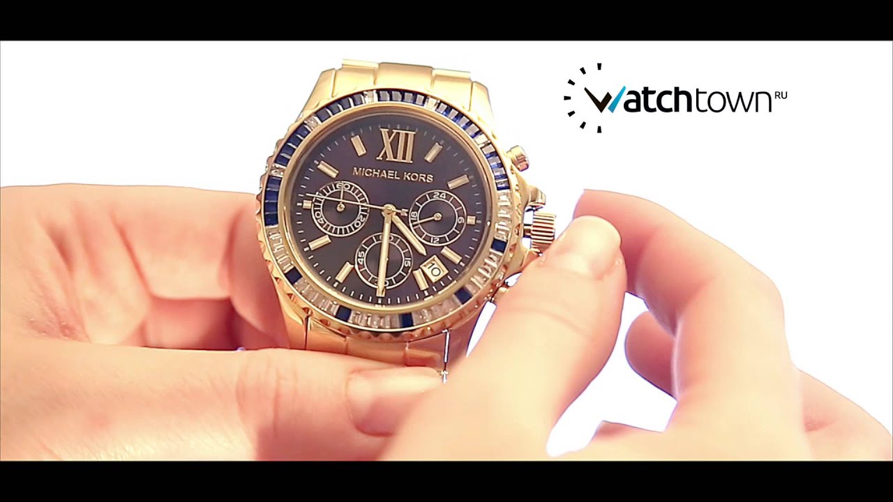 Обзор часов Michael Kors MK5754 - YouTube