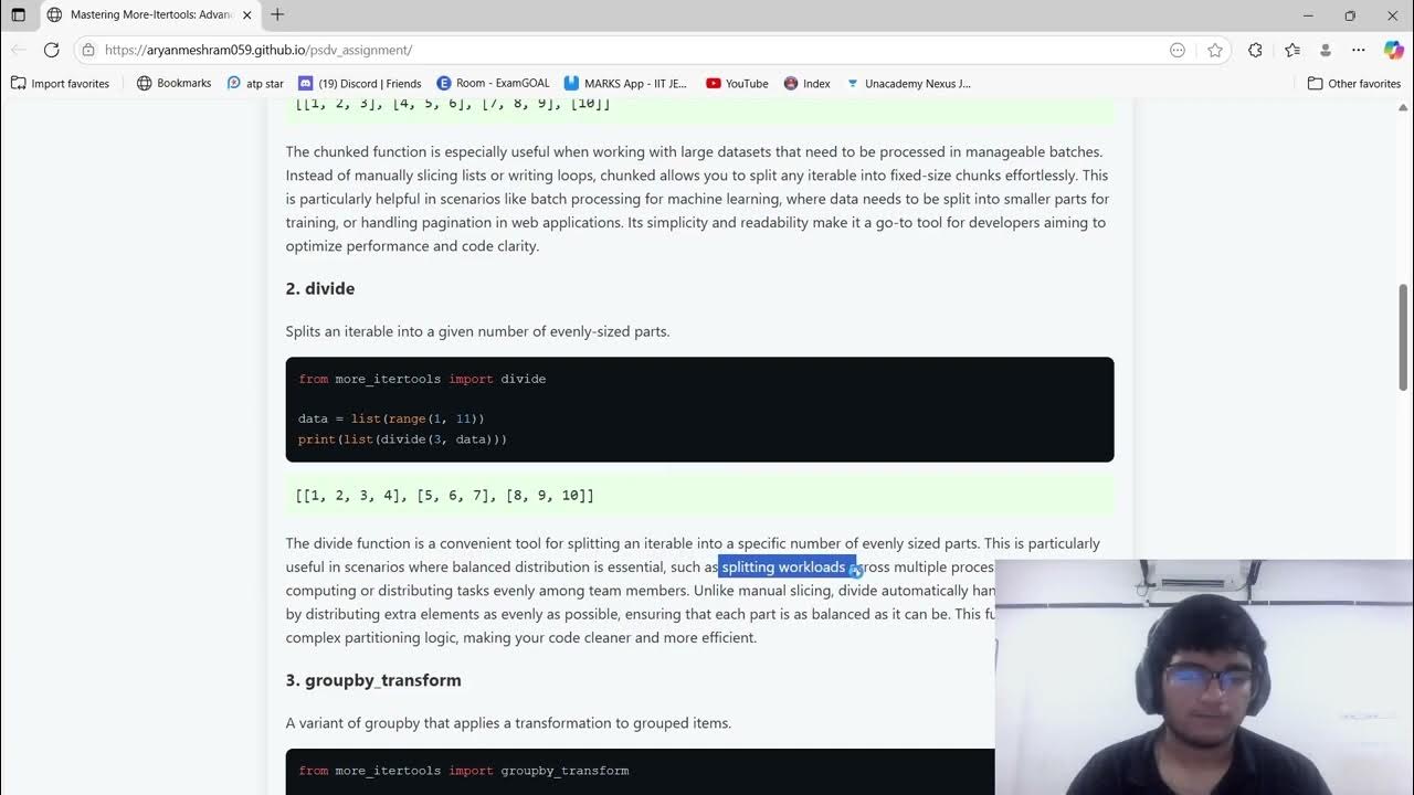 More Itertools - YouTube
