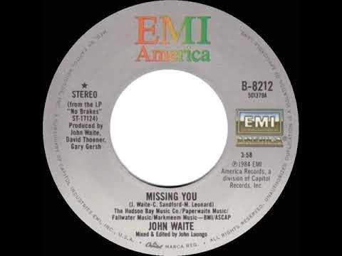 1984 Missing You - John Waite (a #1 record--stereo 45 single version) - YouTube Music