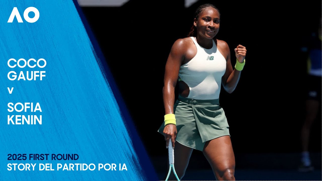 Coco Gauff v Sofia Kenin Story del partido por IA | Abierto de ...