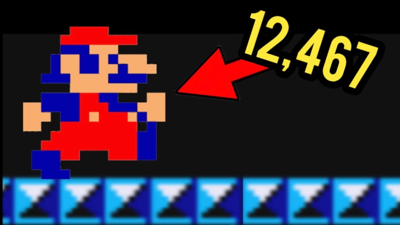 I Tried to get a HIGH SCORE in the first EVER Mario Game - YouTube