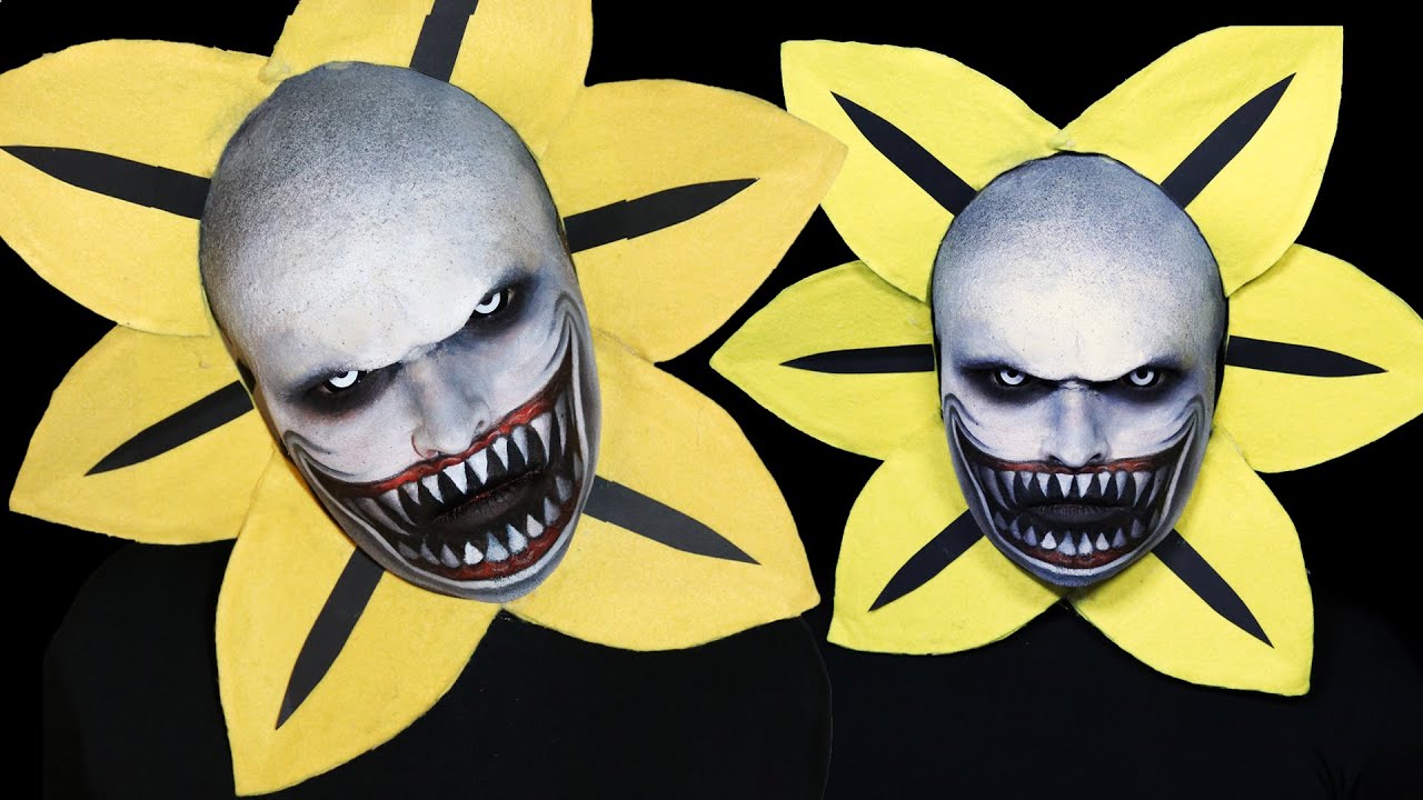 FLOWEY! - Undertale FX Makeup Tutorial! - YouTube