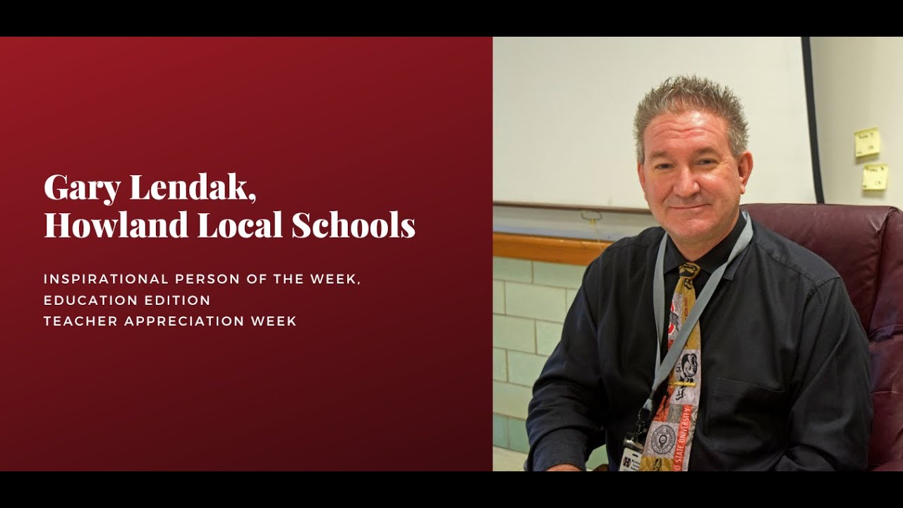 #SpanningtheNeed: Inspirational POTW Education Edition: Gary Lendak ...