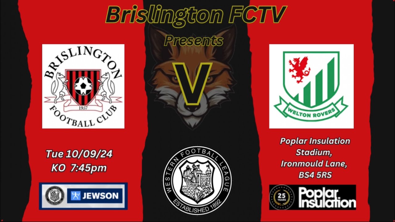 JWPL Brislington FC V Welton Rovers FC - YouTube