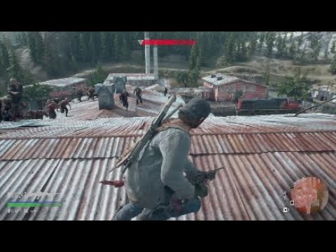 Days Gone - Sawmill Freaker Horde Fight - YouTube