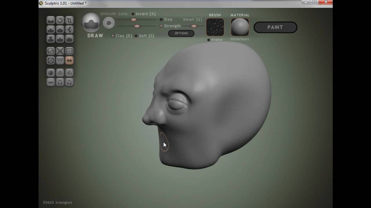 Sculptris Surface texture modelling_ - YouTube