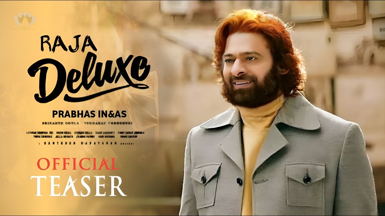 Raja Deluxe - Prabhas Intro First Look Teaser | Raja Deluxe official ...
