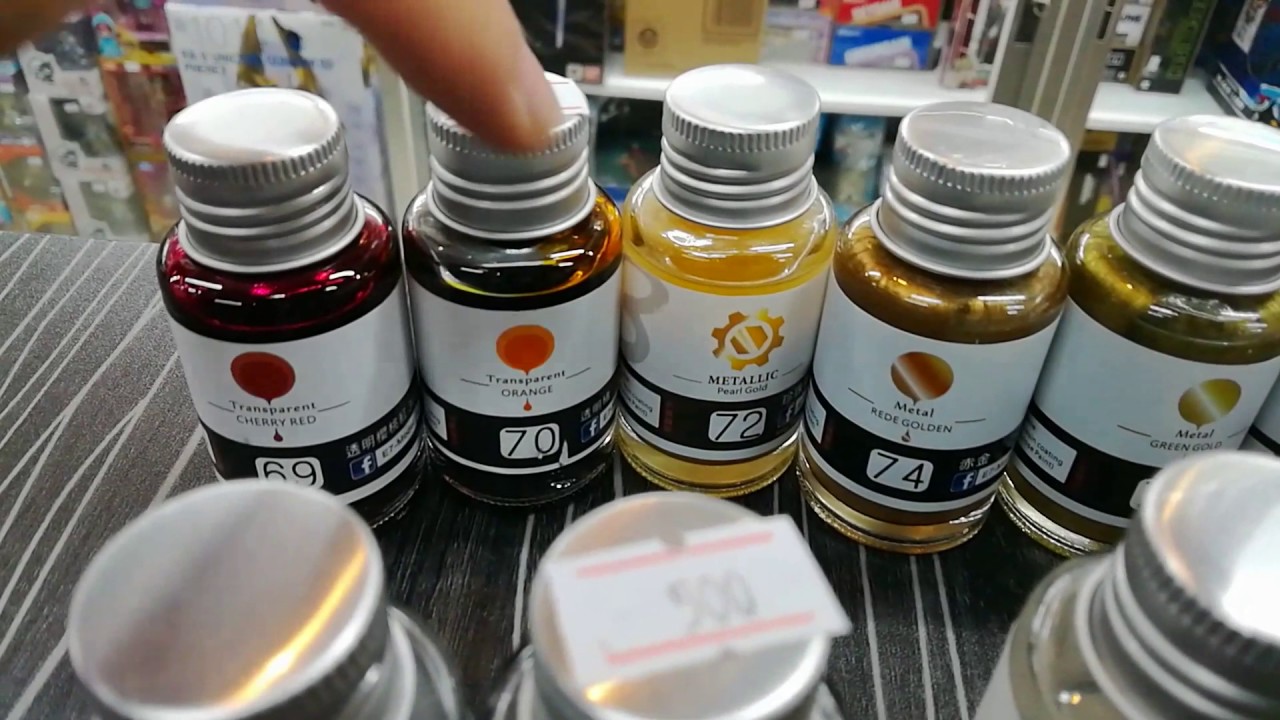 E7 paints overview - YouTube