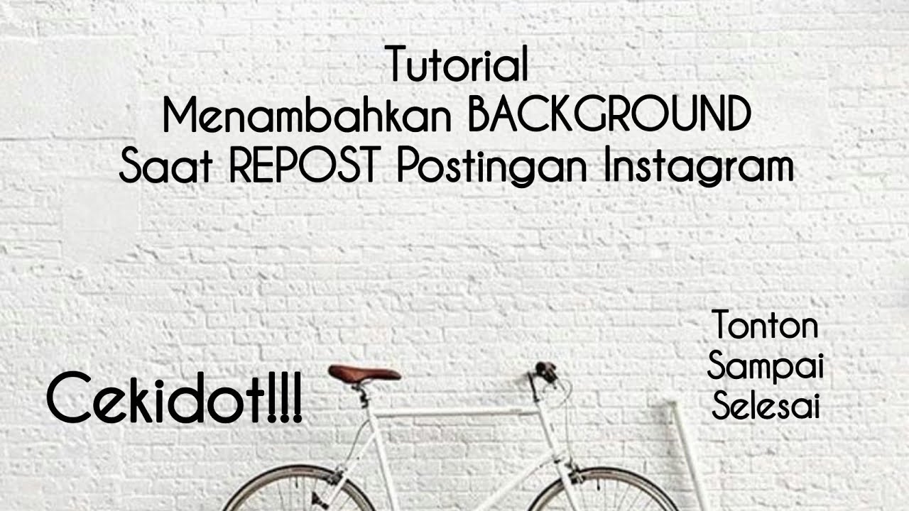 Cara membuat background di repost postingan instagram, Instastory jadi ...