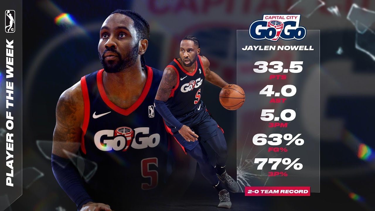 Jaylen Nowell Named NBA G League Player Of The Week: February 11 - YouTube