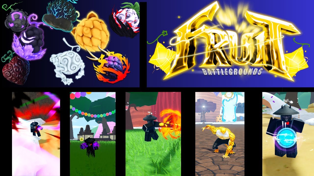 Fruit BattleGrounds Ranked and game play with Friends and Veiwers ...