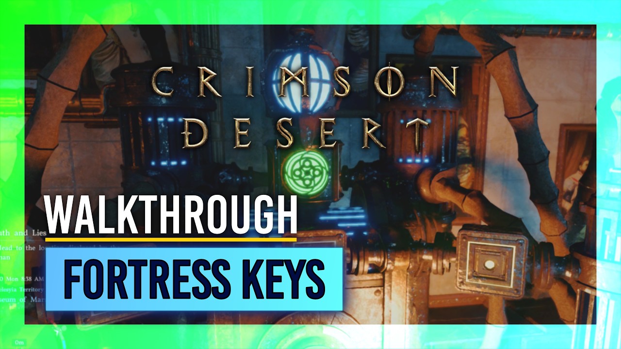 Fortress Keys + Truth & Lies Walkthrough | Crimson Desert - YouTube