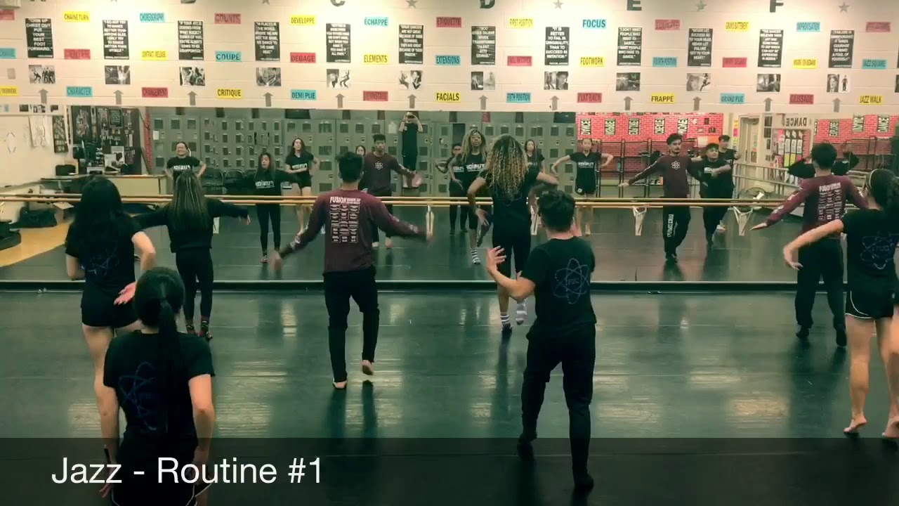 Auditions 19: Jazz Routine #1 - YouTube