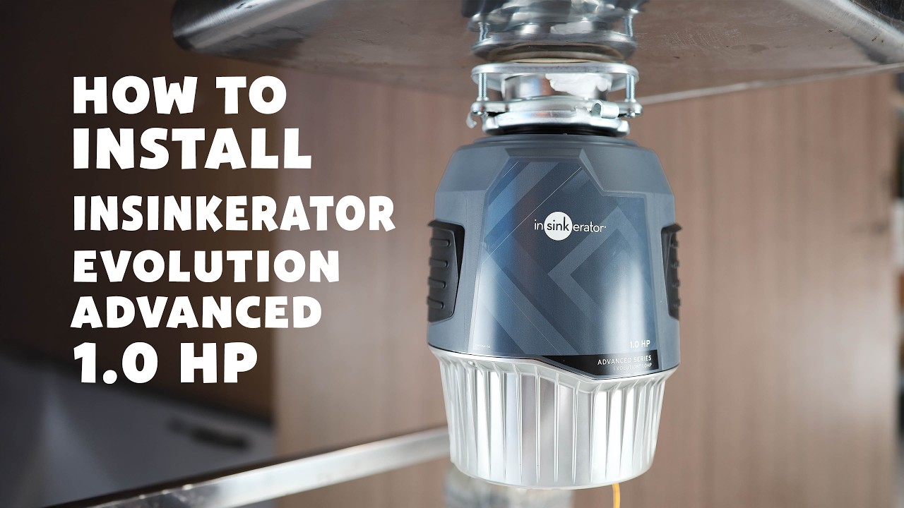 How to install InSinkErator EVOLUTION Advanced 1 HP - Shouldit Garbage ...