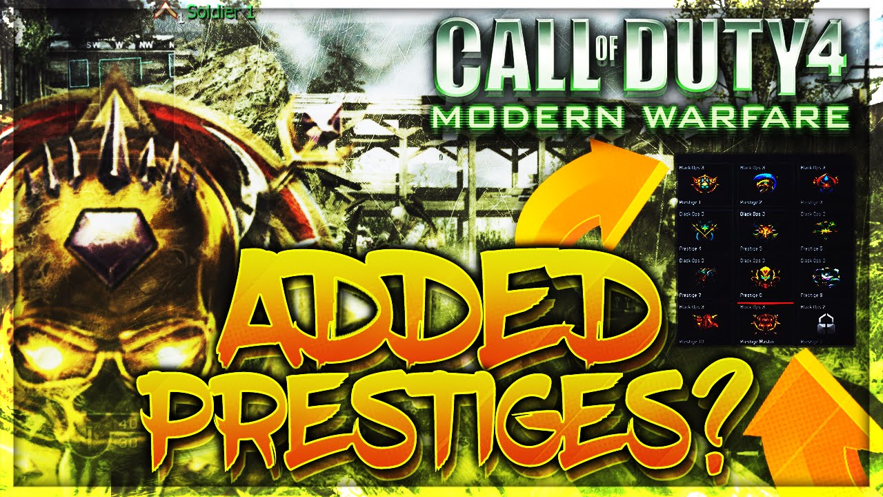 COD 4 REMASTERED "MASTER PRESTIGE CONFIRMED" COD 4 MORE PRESTIGES TO BE ...
