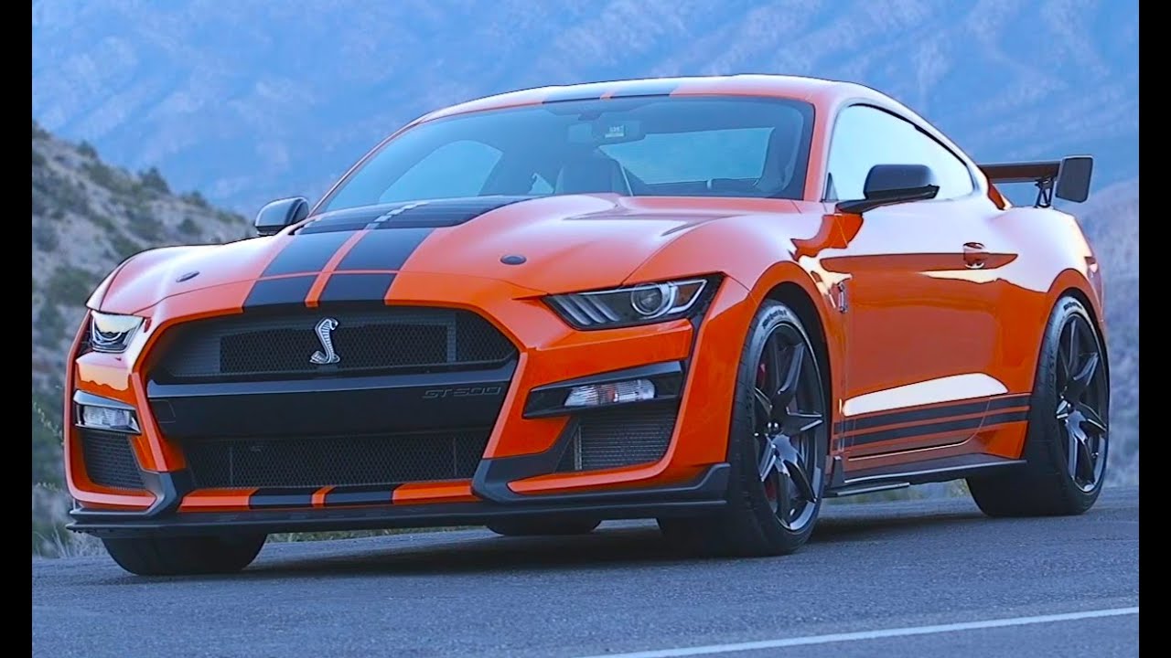 760 HP Mustang Shelby GT500 (2020) Exhaust sound & Track Driving - YouTube