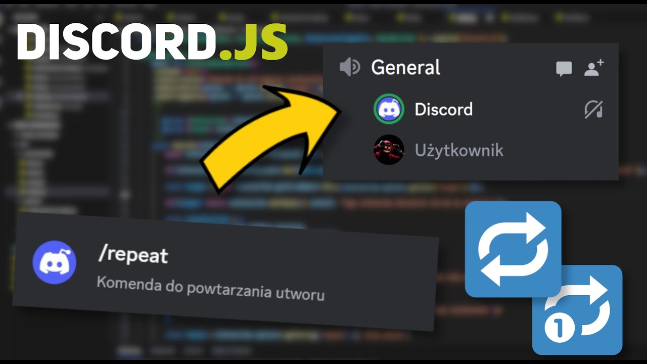 #6 Discord.js - Bot muzyczny, komenda /repeat - YouTube
