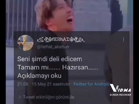 şimdi sizi deli edicem