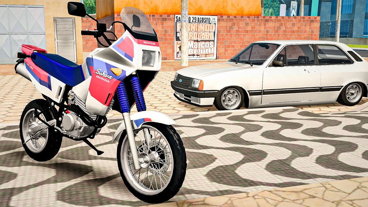 SAHARA DAS ANTIGAS COM MOTOR DA SAHARA NOVA ? PROJETINHO 🔥 GTA SA VIDA ...