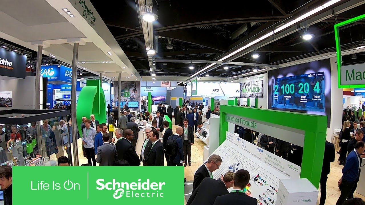 Schneider Electric @ SPS IPC Drives 2018 - YouTube